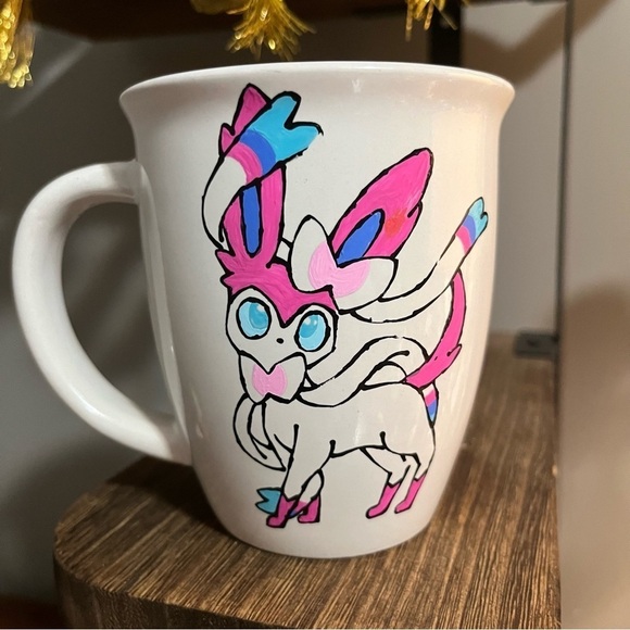 Dining | Pokmon Hand Painted Ceramic Mug | Poshmark